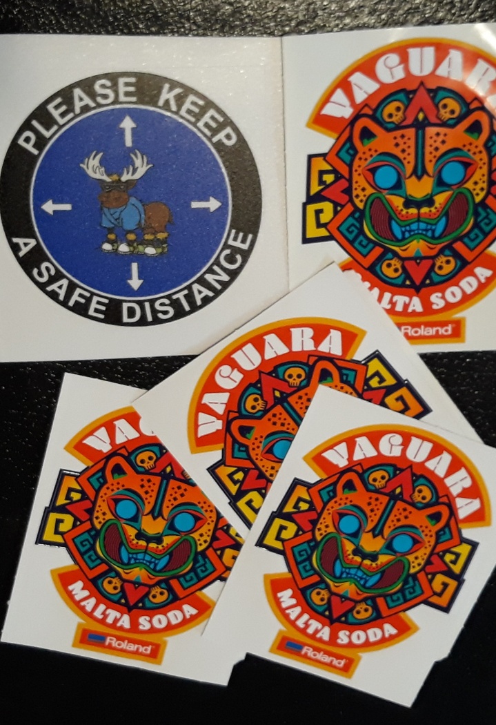 Custom Small Stickers - Advantage Awards and Engraving